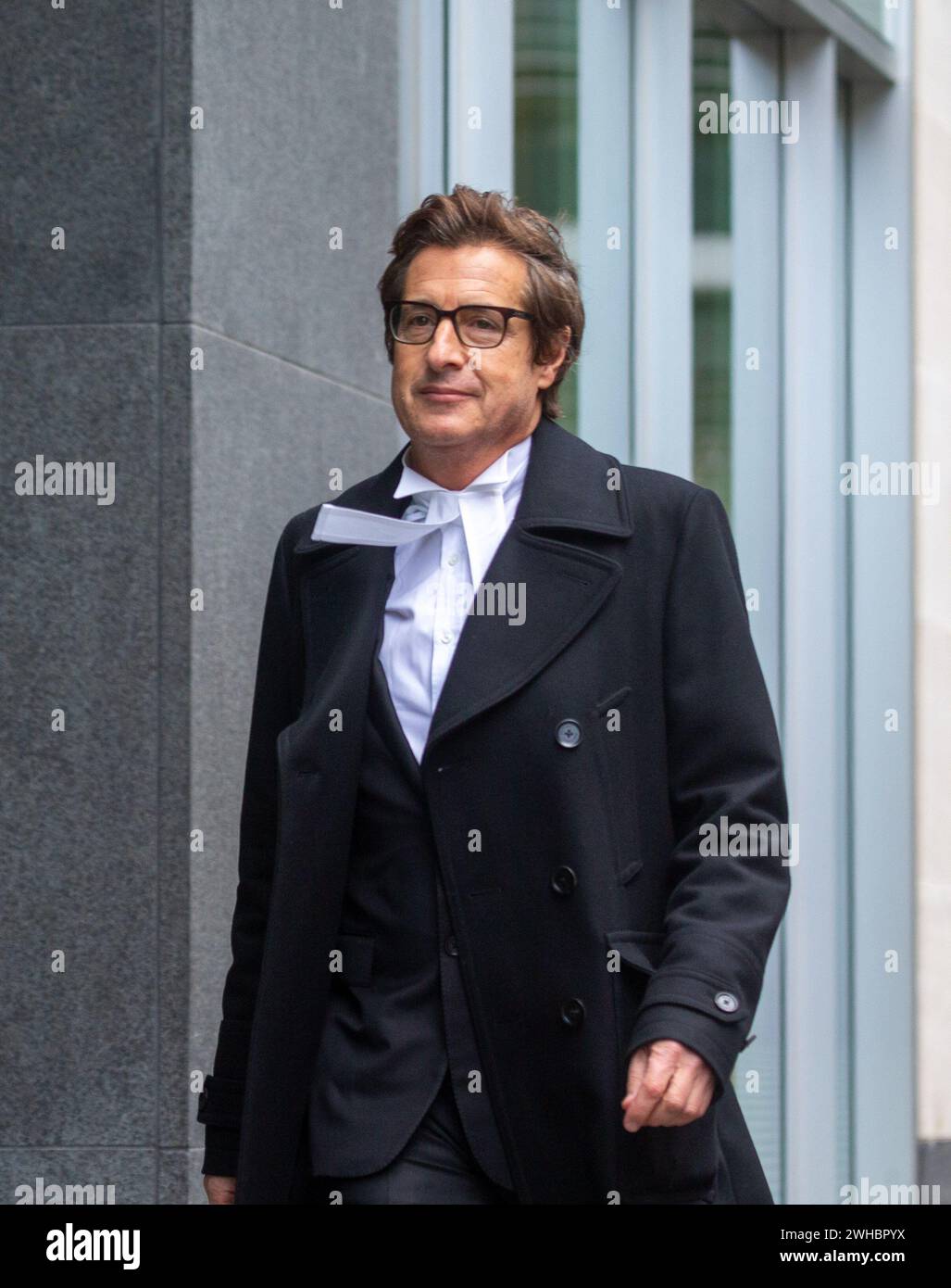 London, England, UK. 9th Feb, 2024. Prince Harry's lawyer DAVID ...