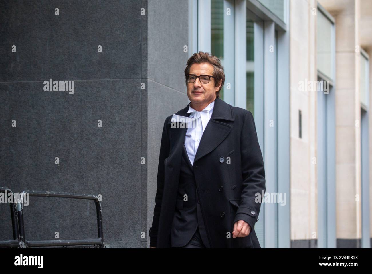 London, England, UK. 9th Feb, 2024. Prince Harry's lawyer DAVID ...