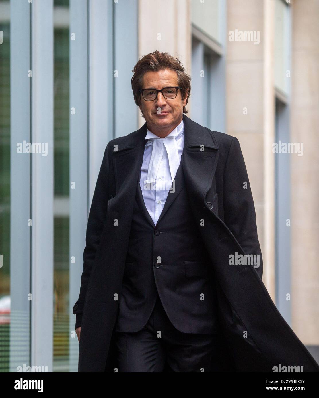 London, England, UK. 9th Feb, 2024. Prince Harry's lawyer DAVID ...