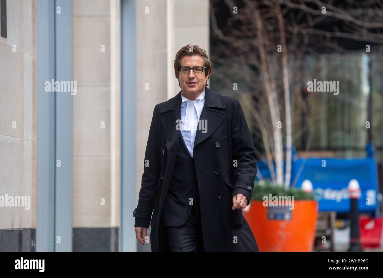 London, England, UK. 9th Feb, 2024. Prince Harry's lawyer DAVID ...