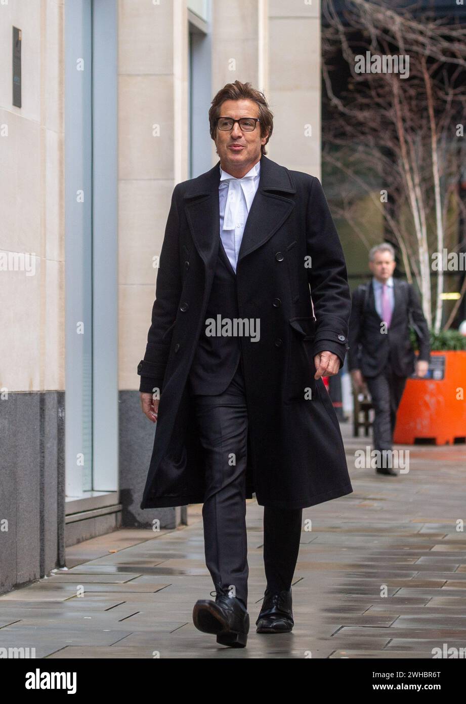 London, England, UK. 9th Feb, 2024. Prince Harry's lawyer DAVID ...