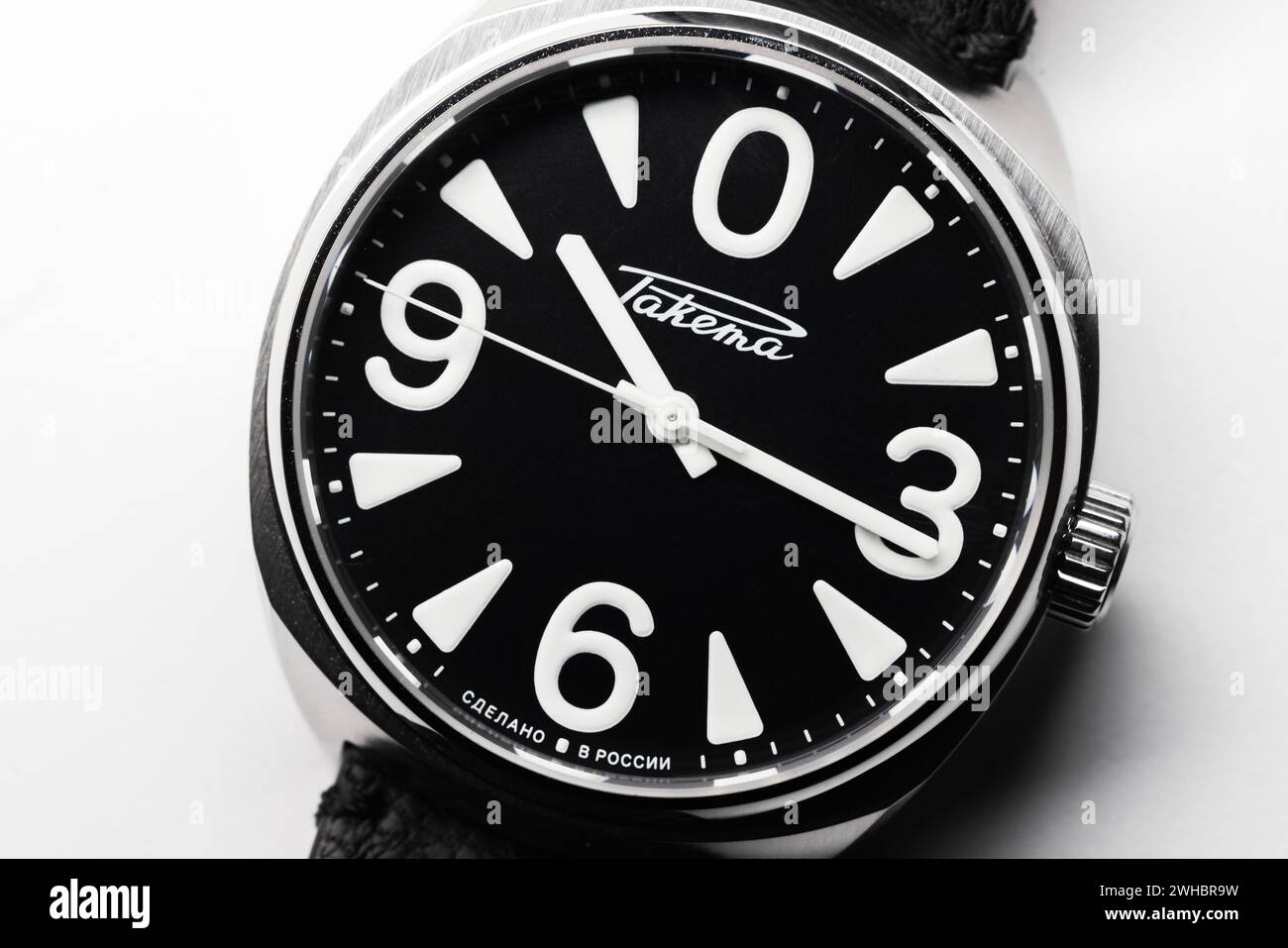 Saint-Petersburg, Russia - November 22, 2023: Raketa Big Zero Black ...