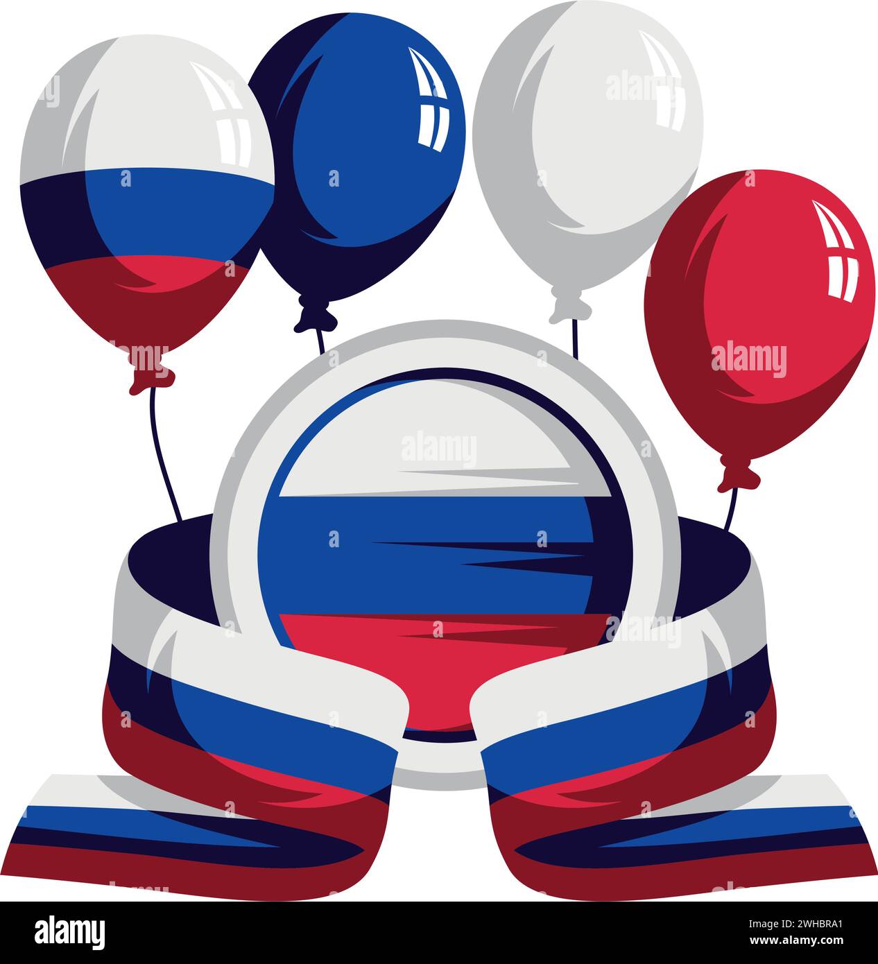 Voting day russia Stock Vector Images - Alamy