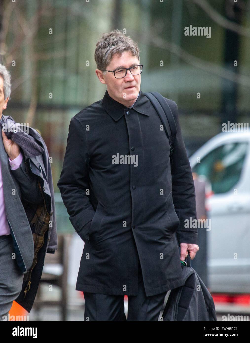 London, England, UK. 9th Feb, 2024. Phone hacking "whistleblower ...