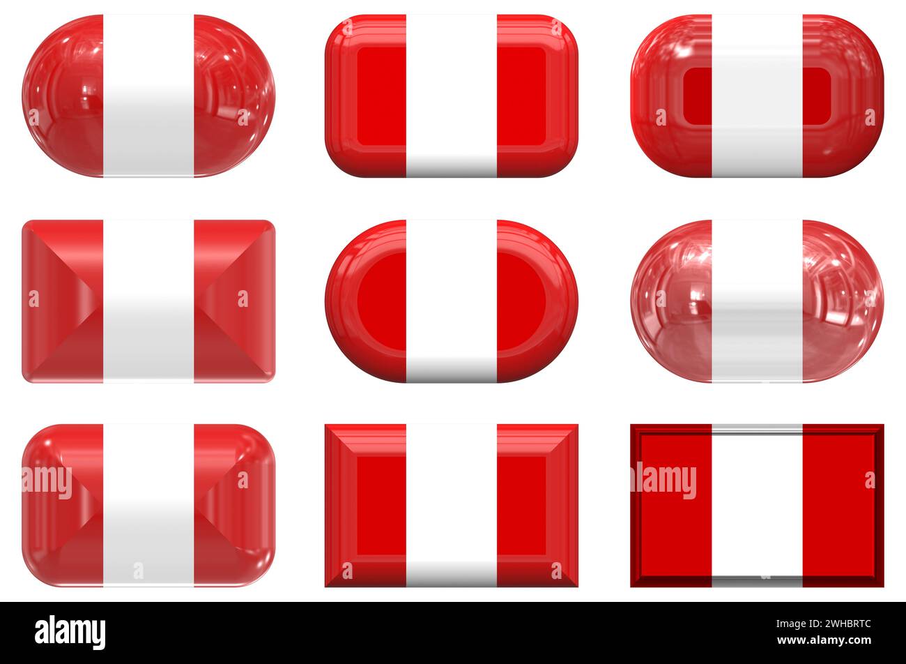 Peru badge Cut Out Stock Images & Pictures - Alamy