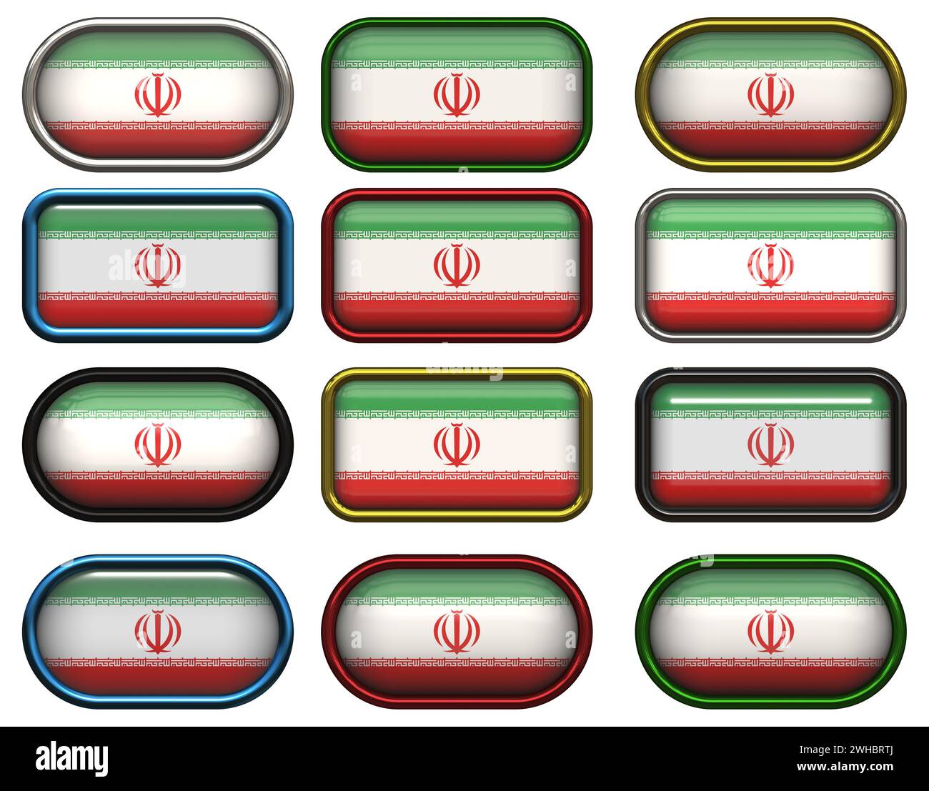 Iran badge hi-res stock photography and images - Alamy