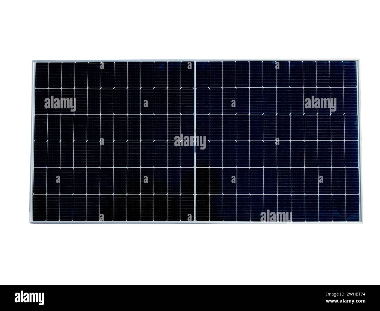 Solar panel concept Cut Out Stock Images & Pictures - Alamy