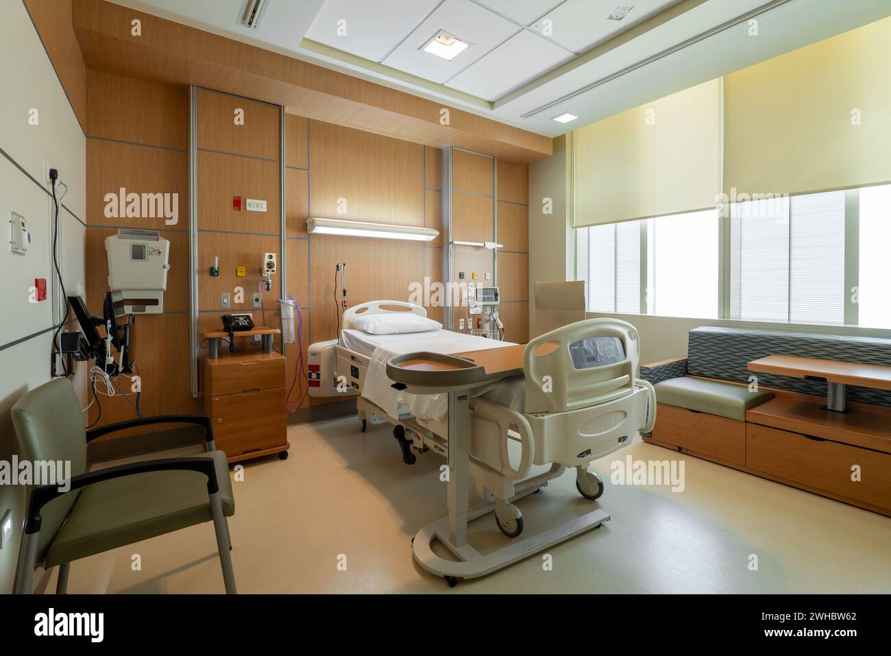 Hospital. A dedicated patient room Stock Photo - Alamy