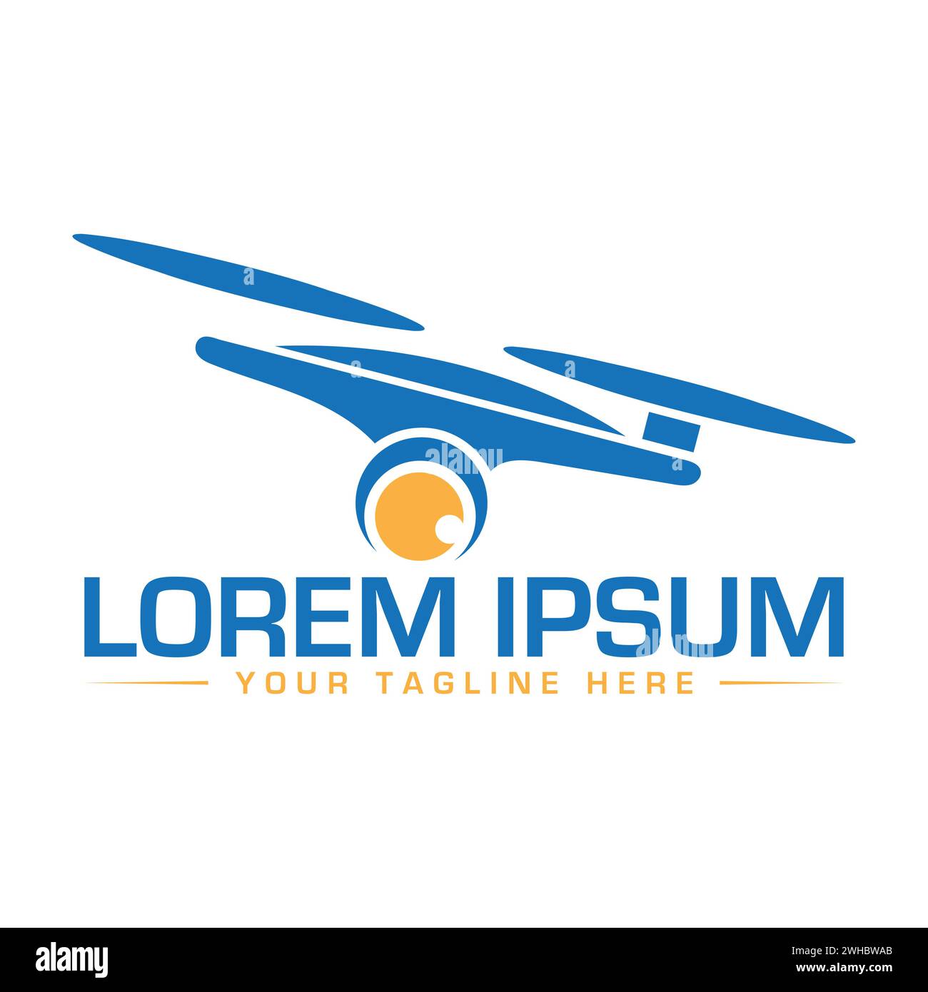 Modern drone flying camera Stock Vector Images - Alamy