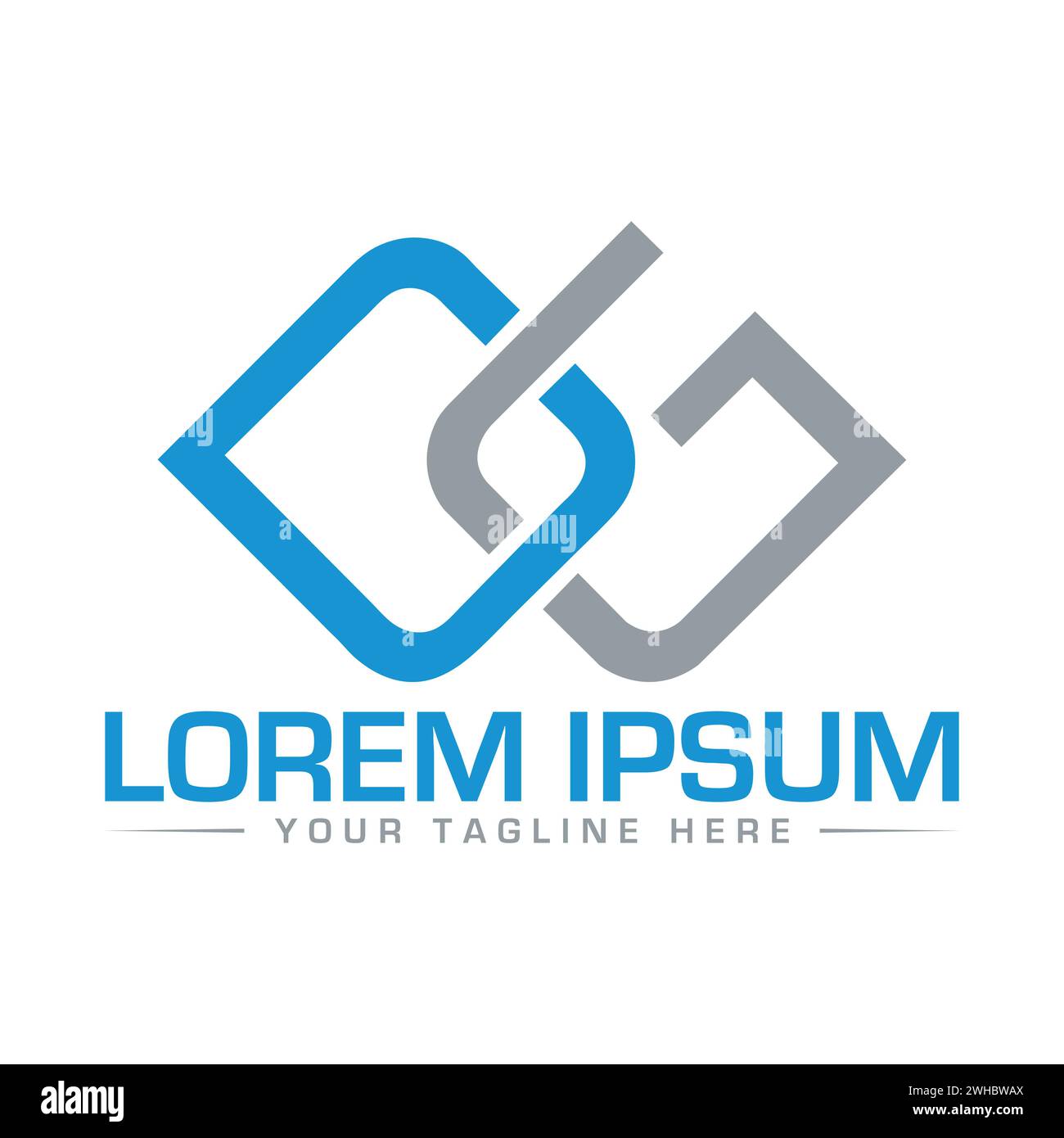 DG Letter Logo Design. Unique DG Logo Design Stock Vector Image & Art ...