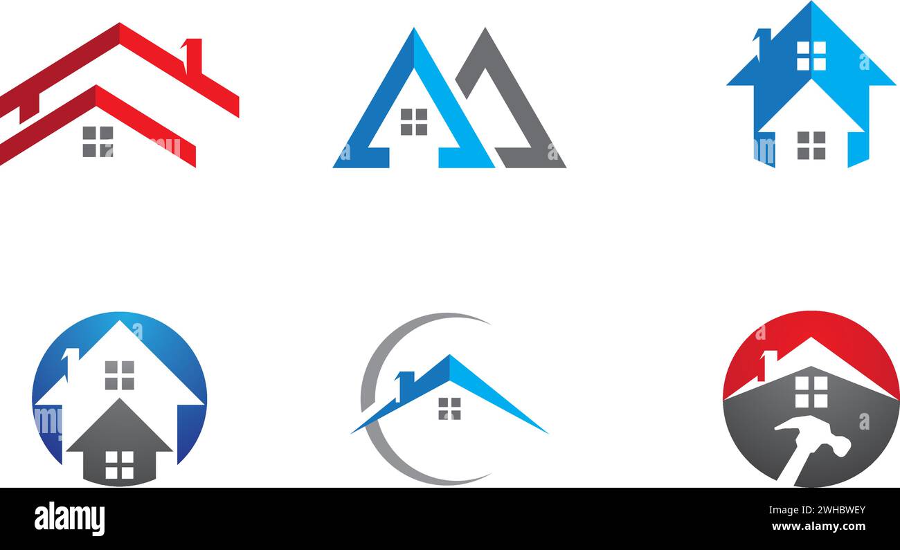 Real Estate , Property and Construction Logo design for business ...