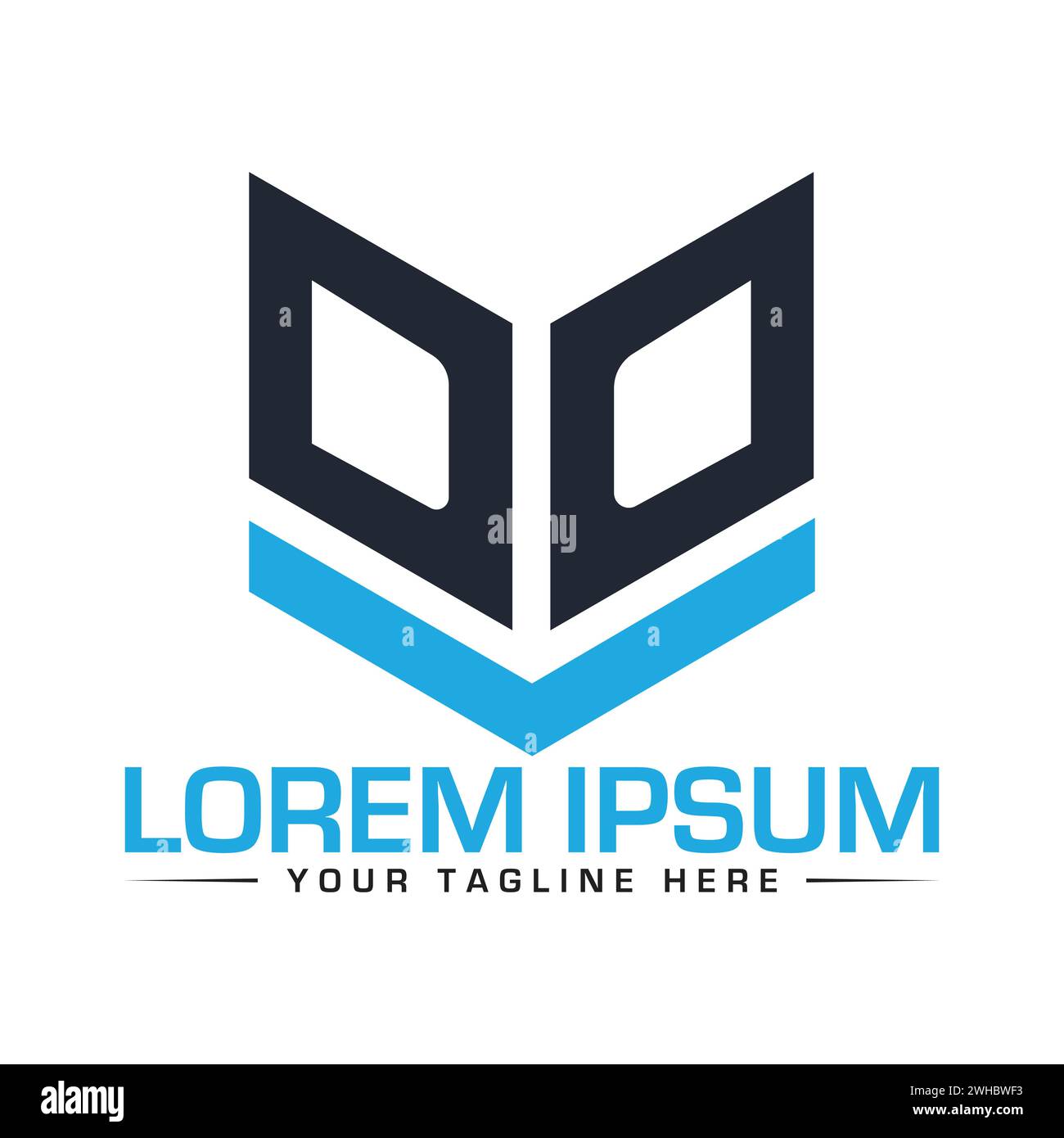 DVD Letter Logo Design. Professional DVD Logo Design Stock Vector Image ...