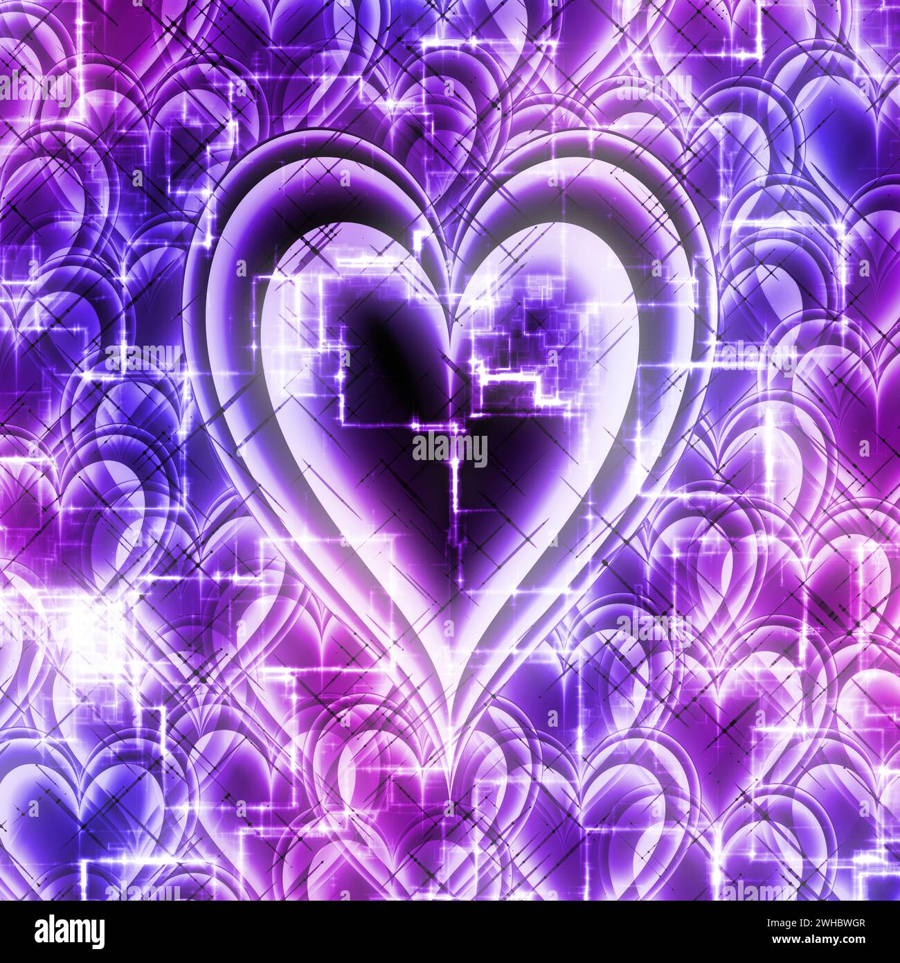 Tech heart hi-res stock photography and images - Alamy