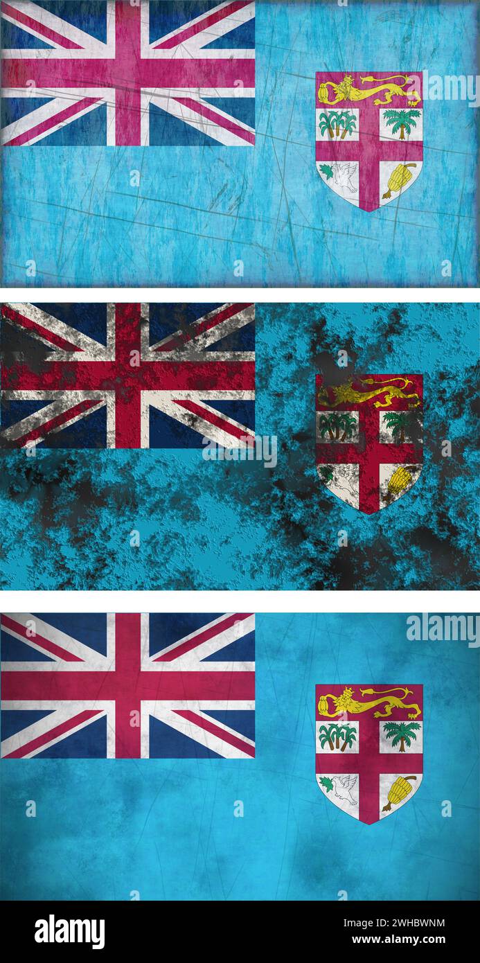 Flag of Fiji Stock Photo - Alamy