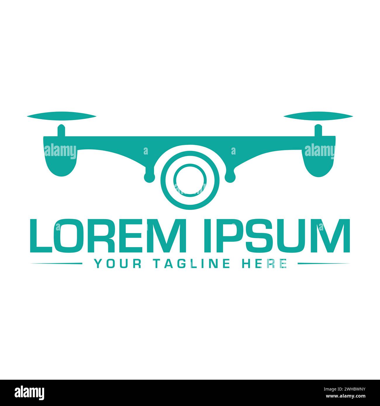 Drone wing logo hi-res stock photography and images - Alamy