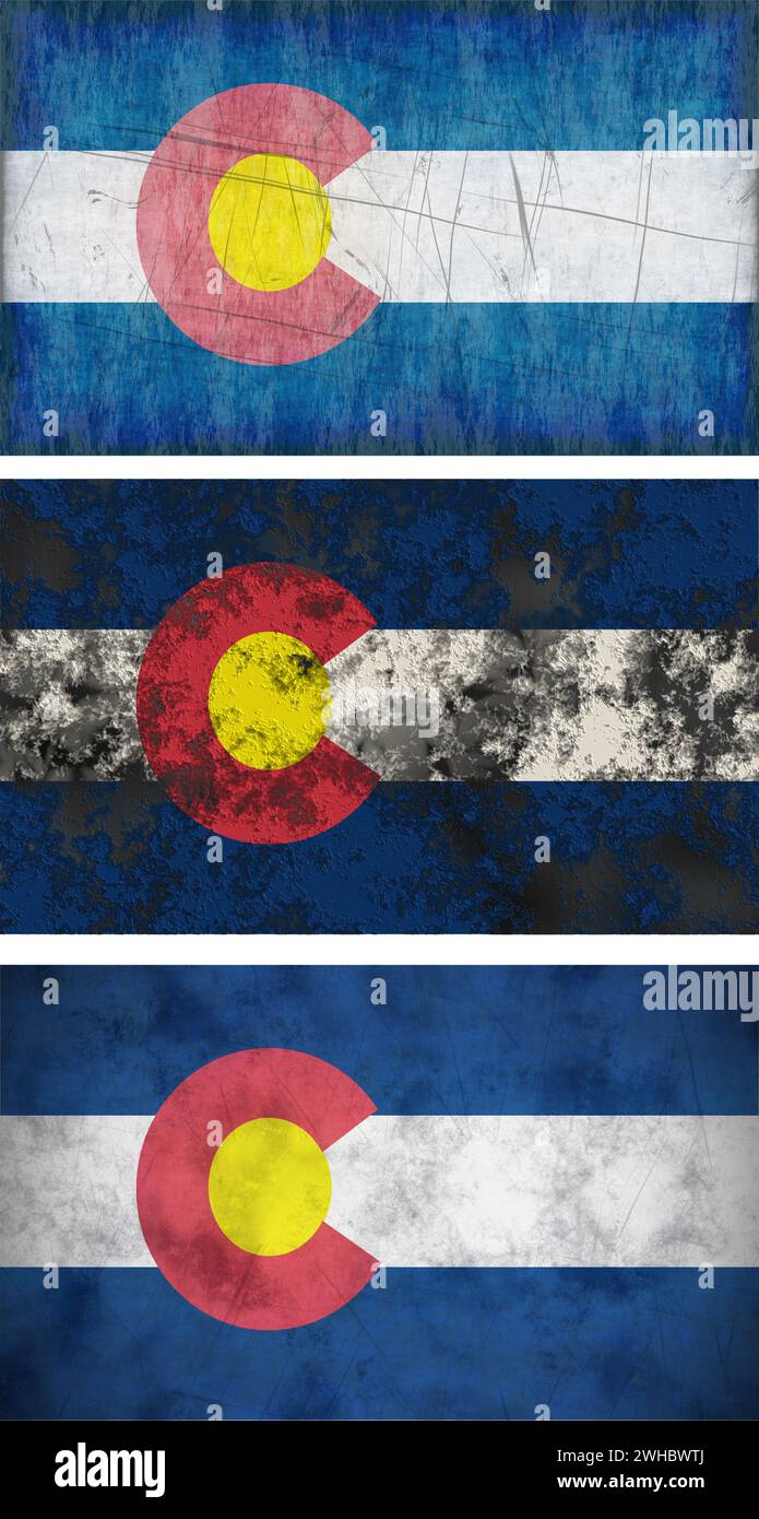 Flag of Colorado Stock Photo - Alamy
