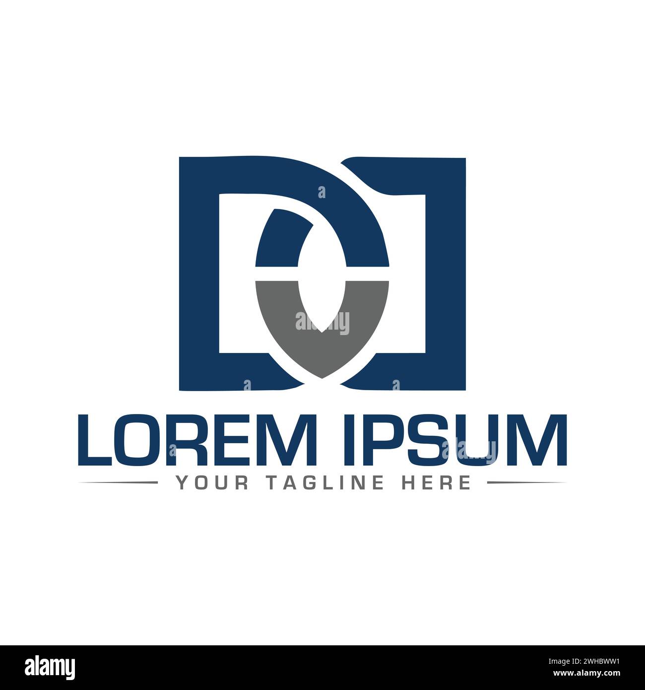 DVD Letter Logo Design Stock Vector Image & Art - Alamy