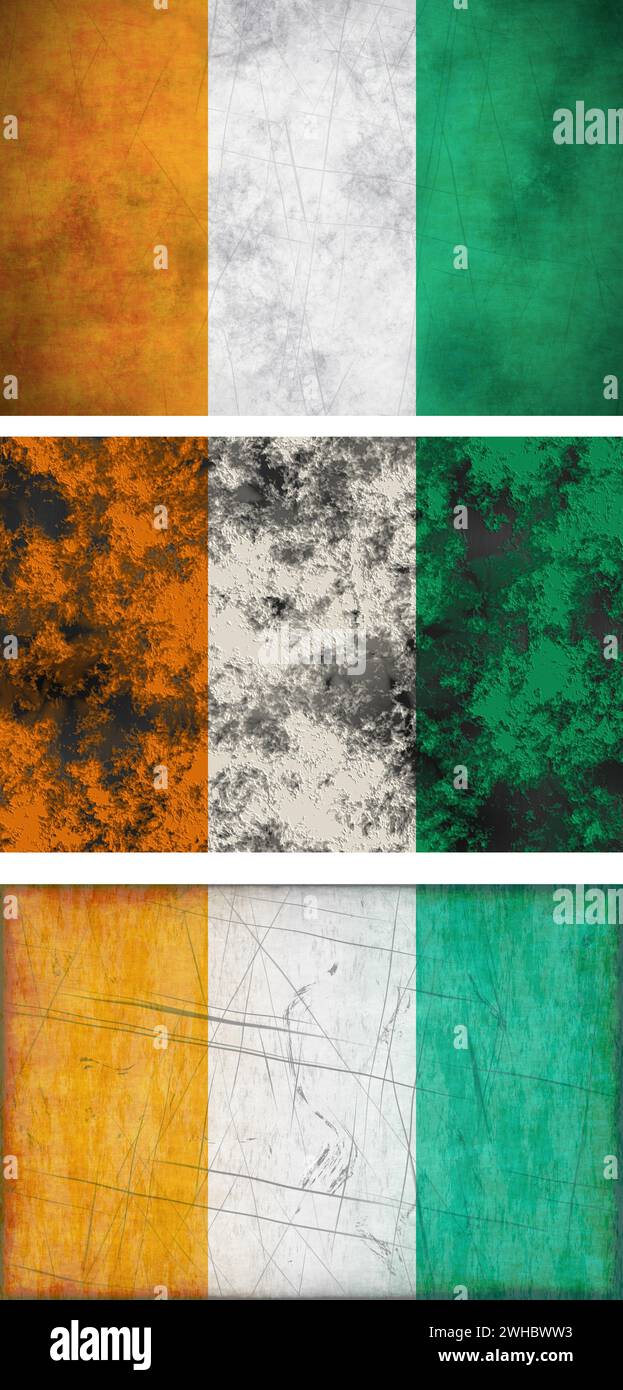 Flag of Cote d'Ivoire Stock Photo - Alamy