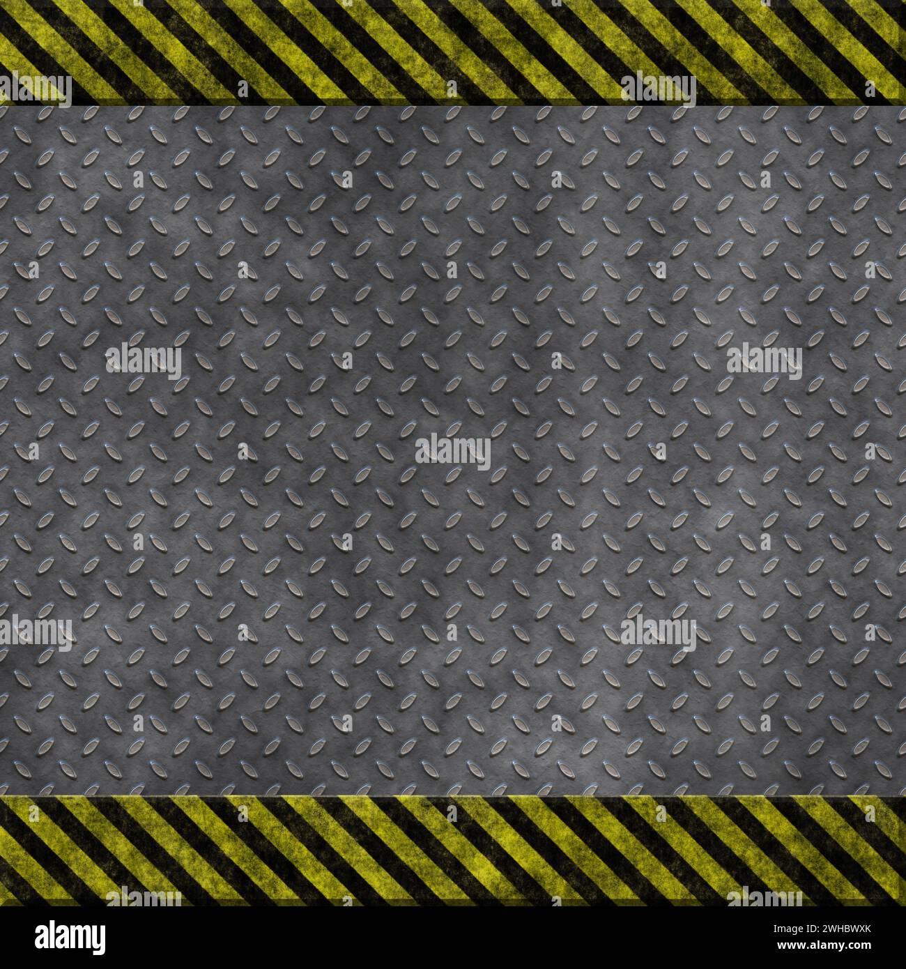 Metal hazard warning sign hi-res stock photography and images - Alamy