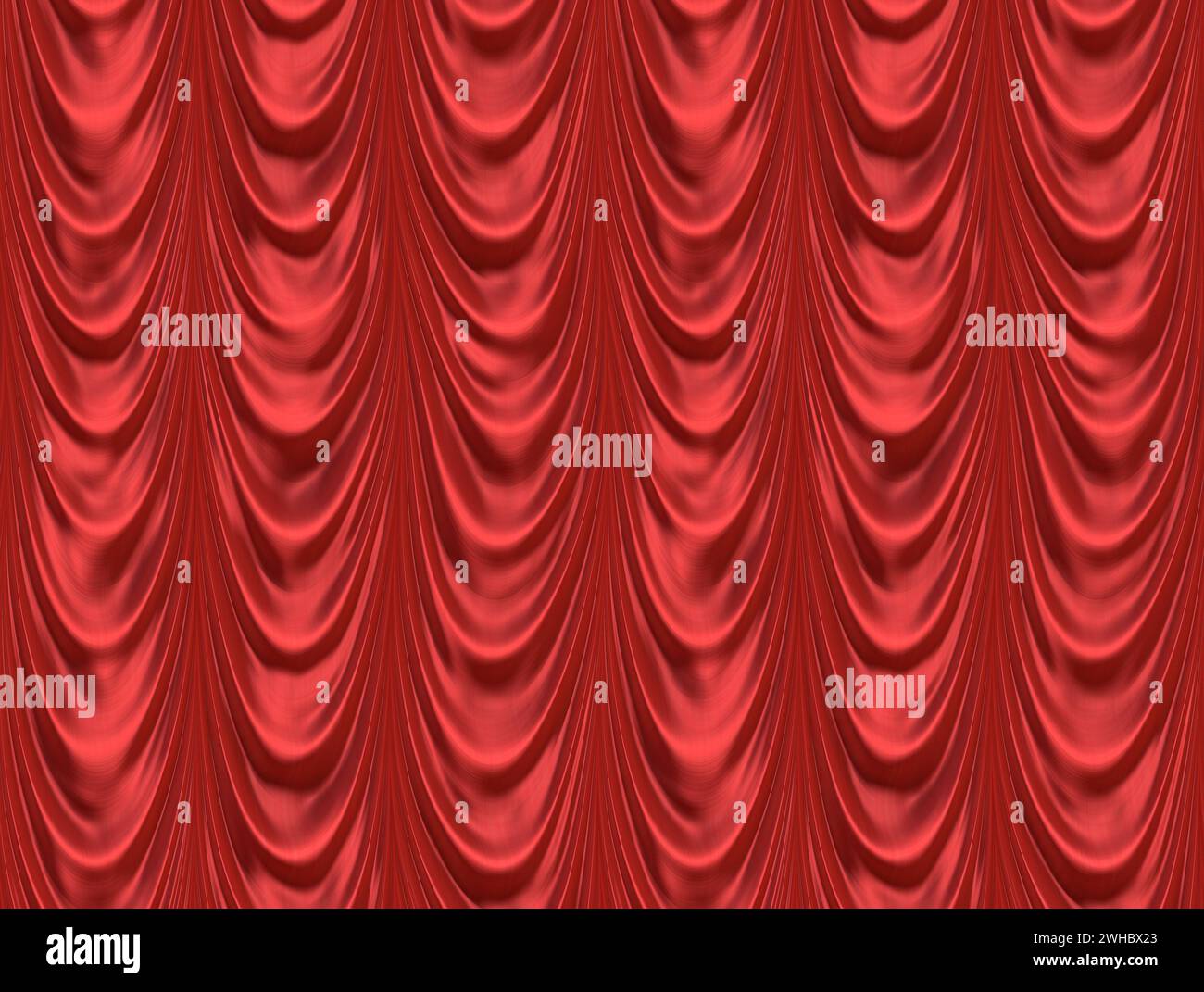 The red curtain Stock Photo - Alamy