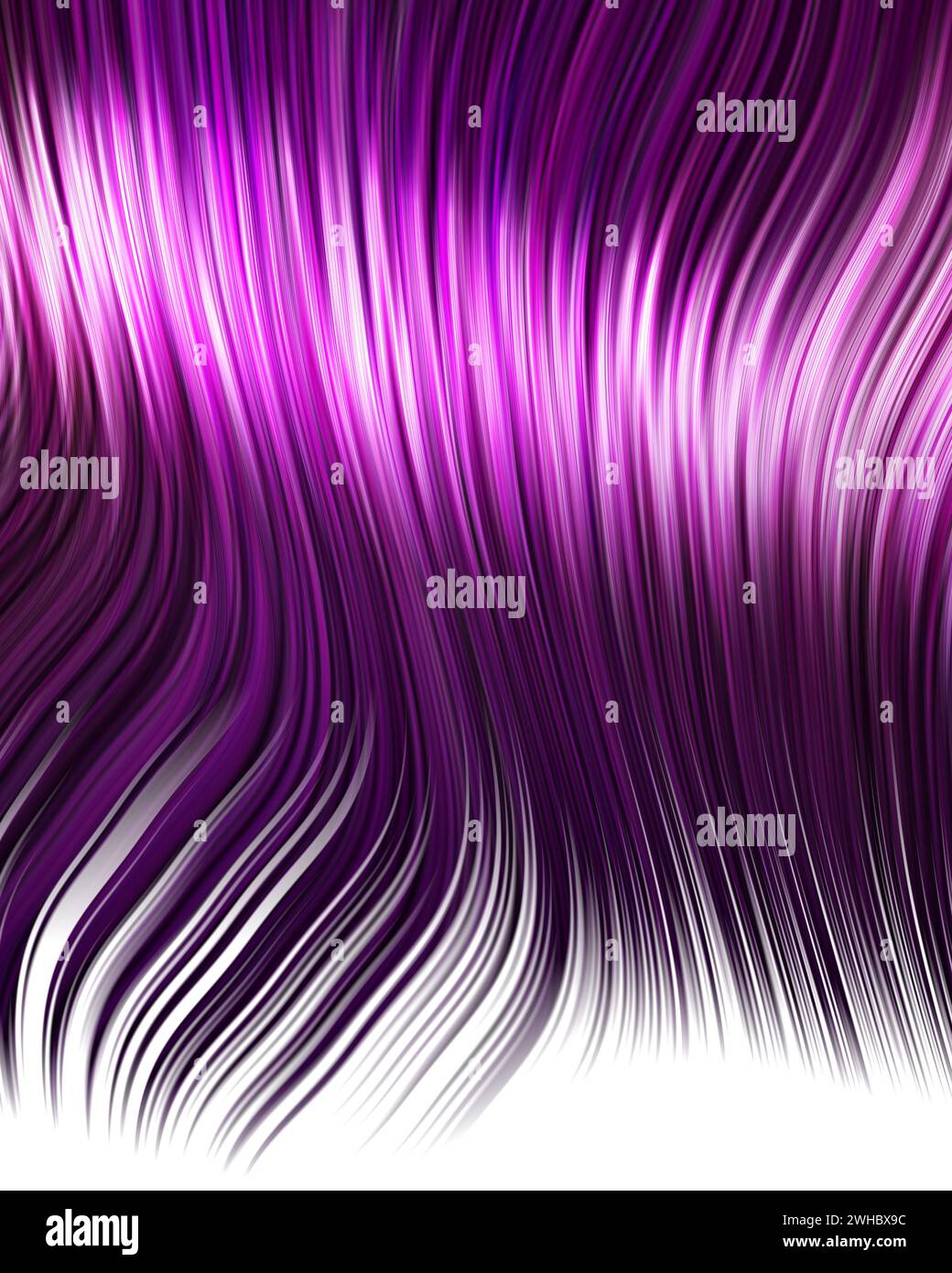 Purple anime hair Stock Photo - Alamy