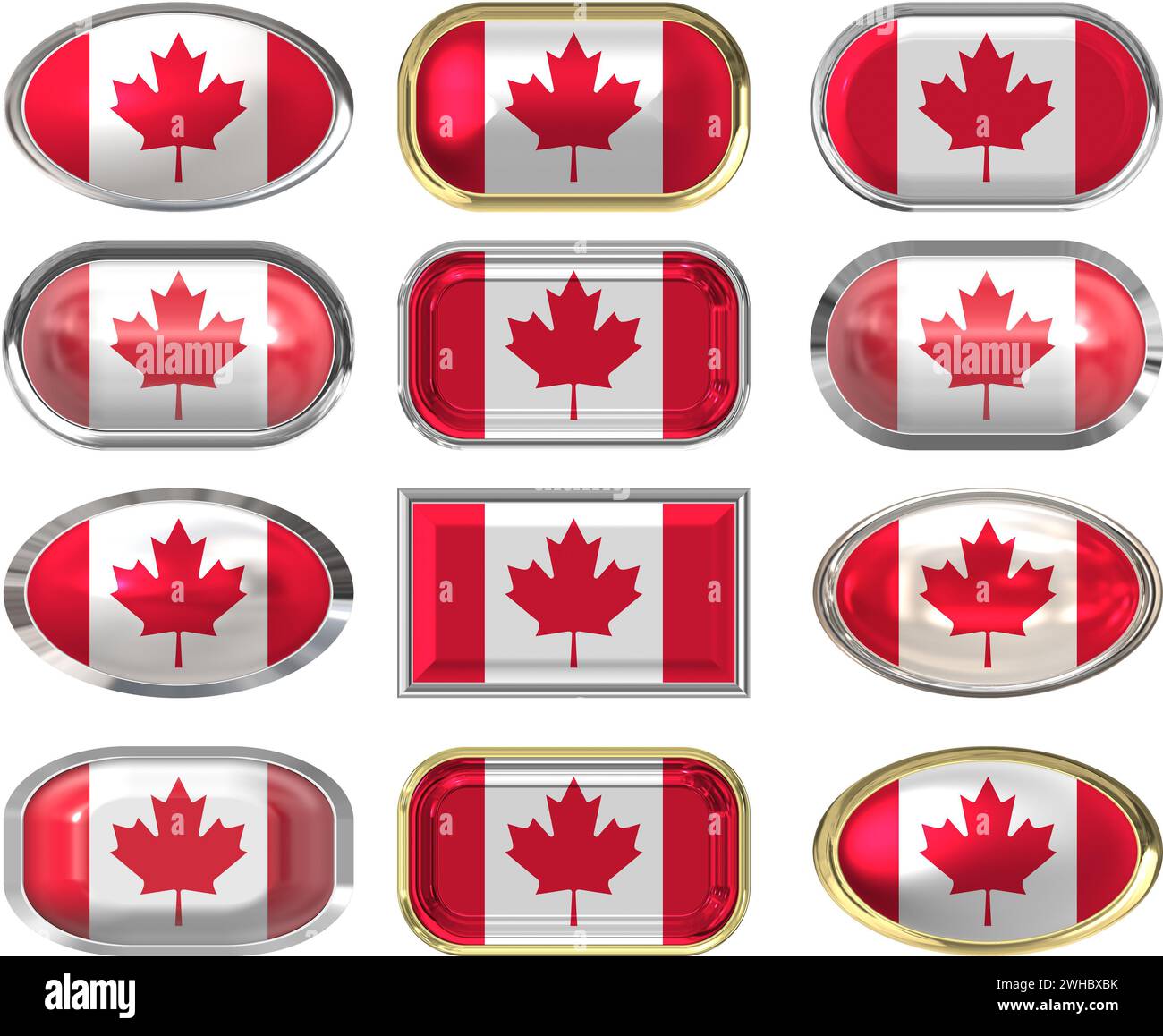 Canada badge hi-res stock photography and images - Alamy