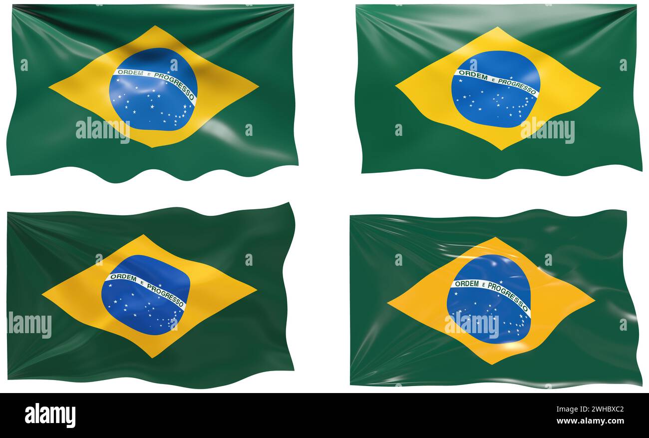 Flag of Brazil Stock Photo - Alamy