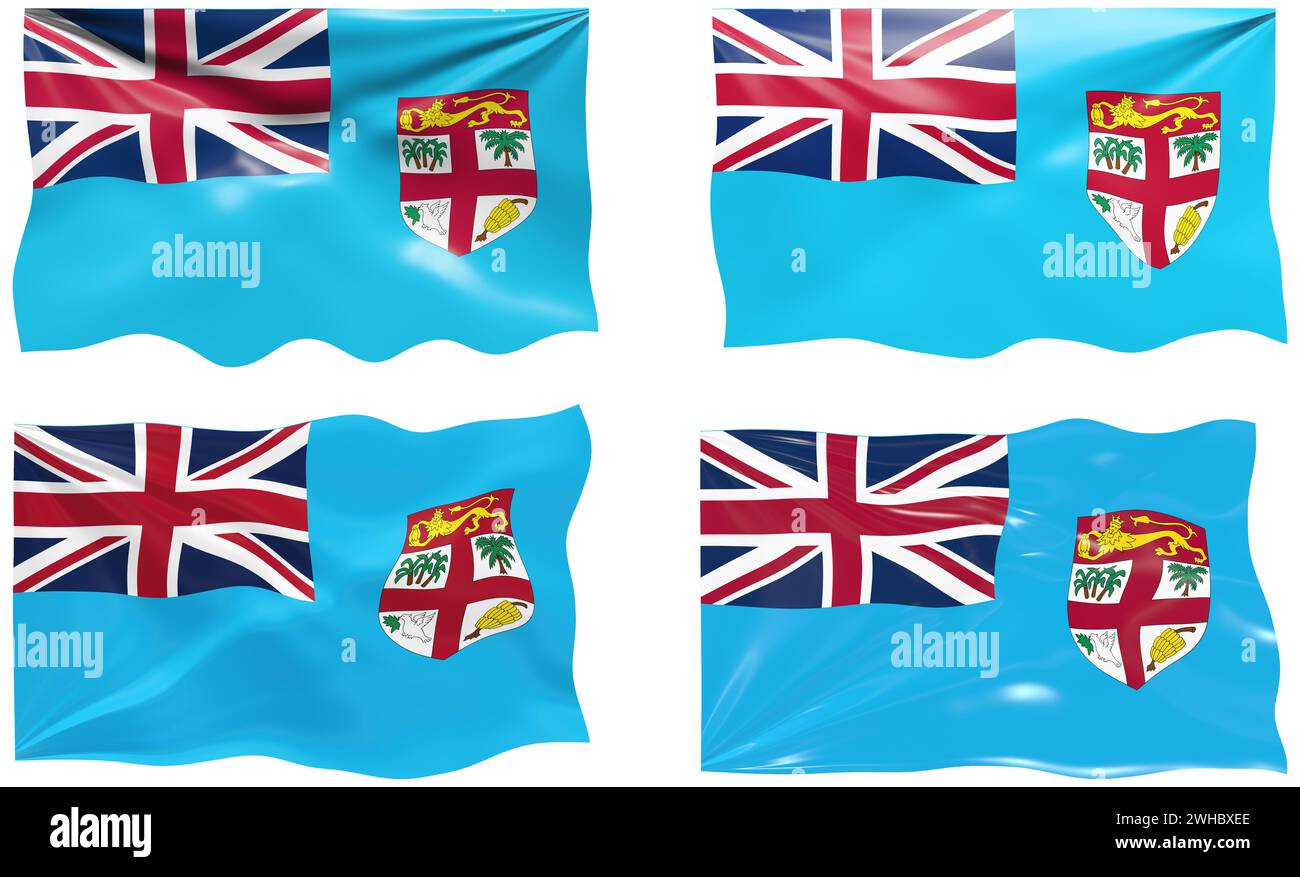 Flag of Fiji Stock Photo - Alamy