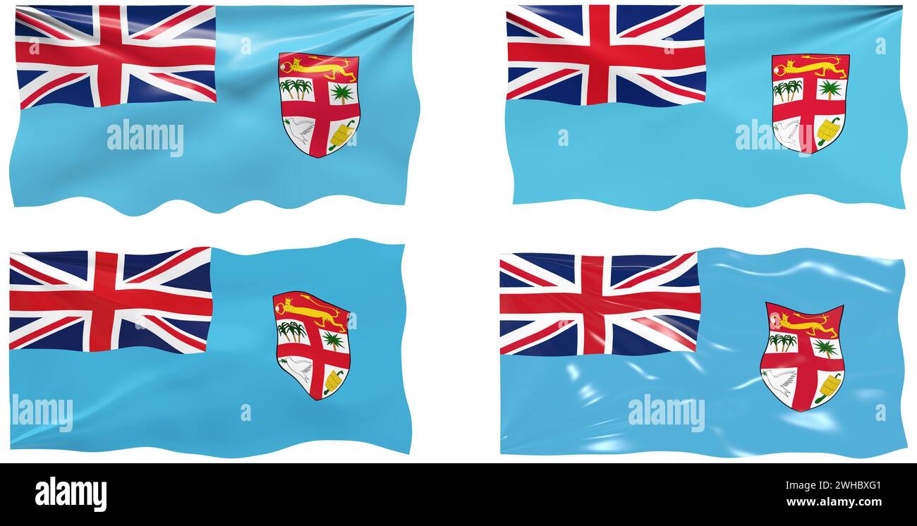Flag of Fiji Stock Photo - Alamy