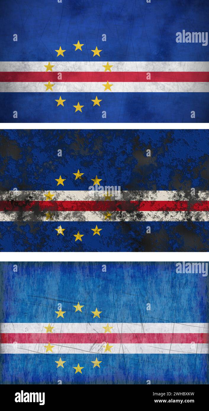 Flag of Cape Verde Stock Photo - Alamy