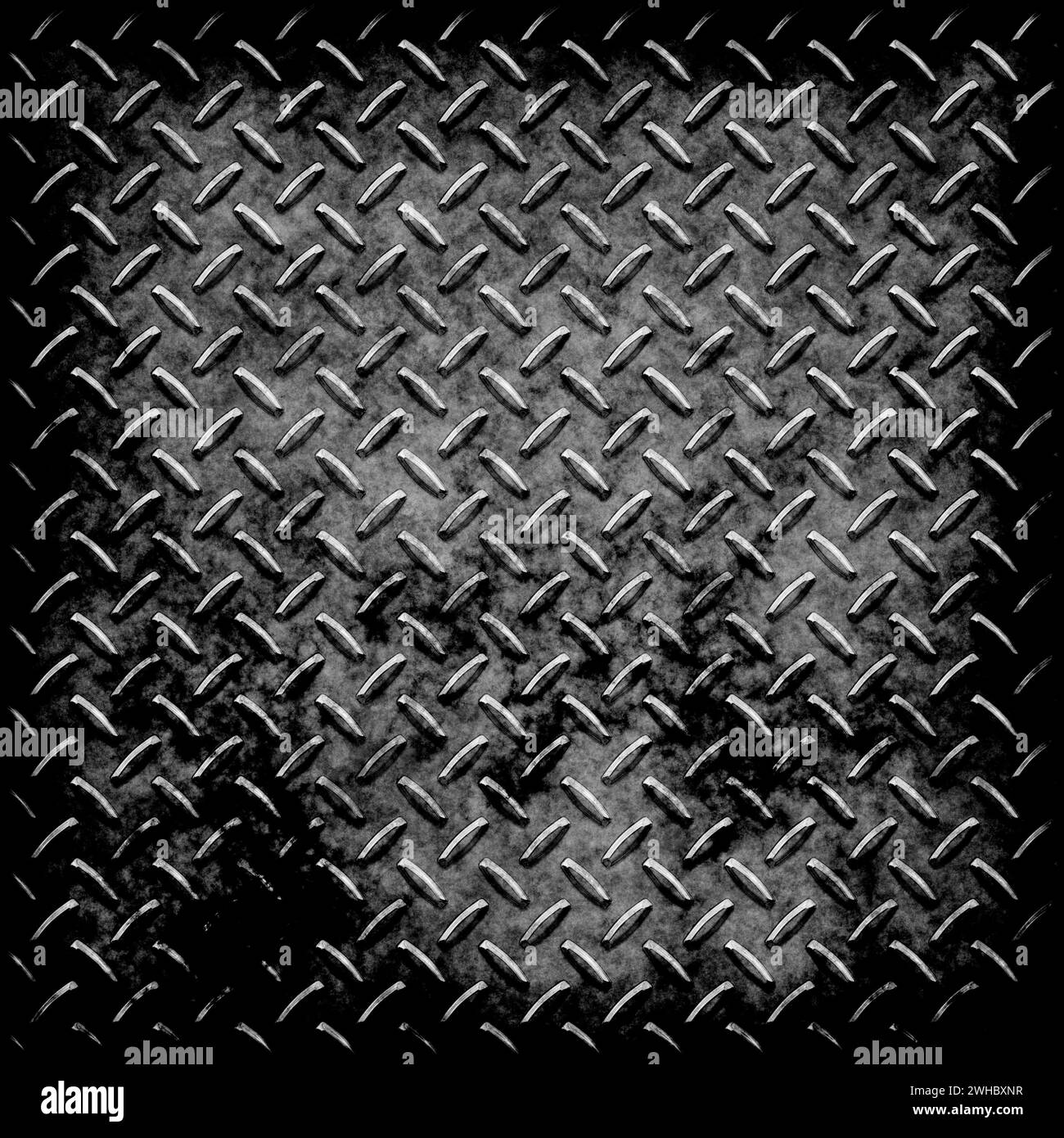 Diamond plate metal texture Stock Photo - Alamy