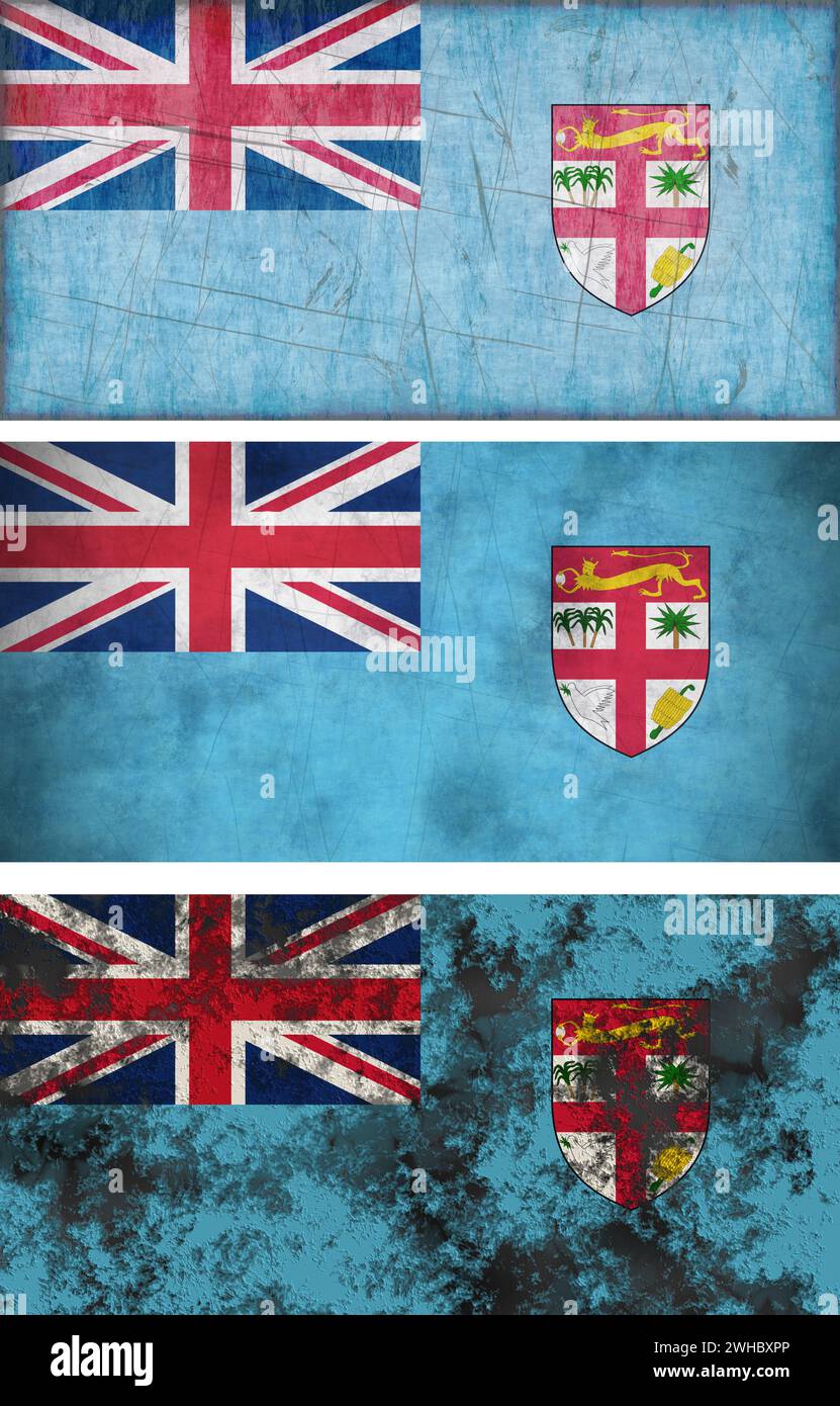 Flag of Fiji Stock Photo - Alamy
