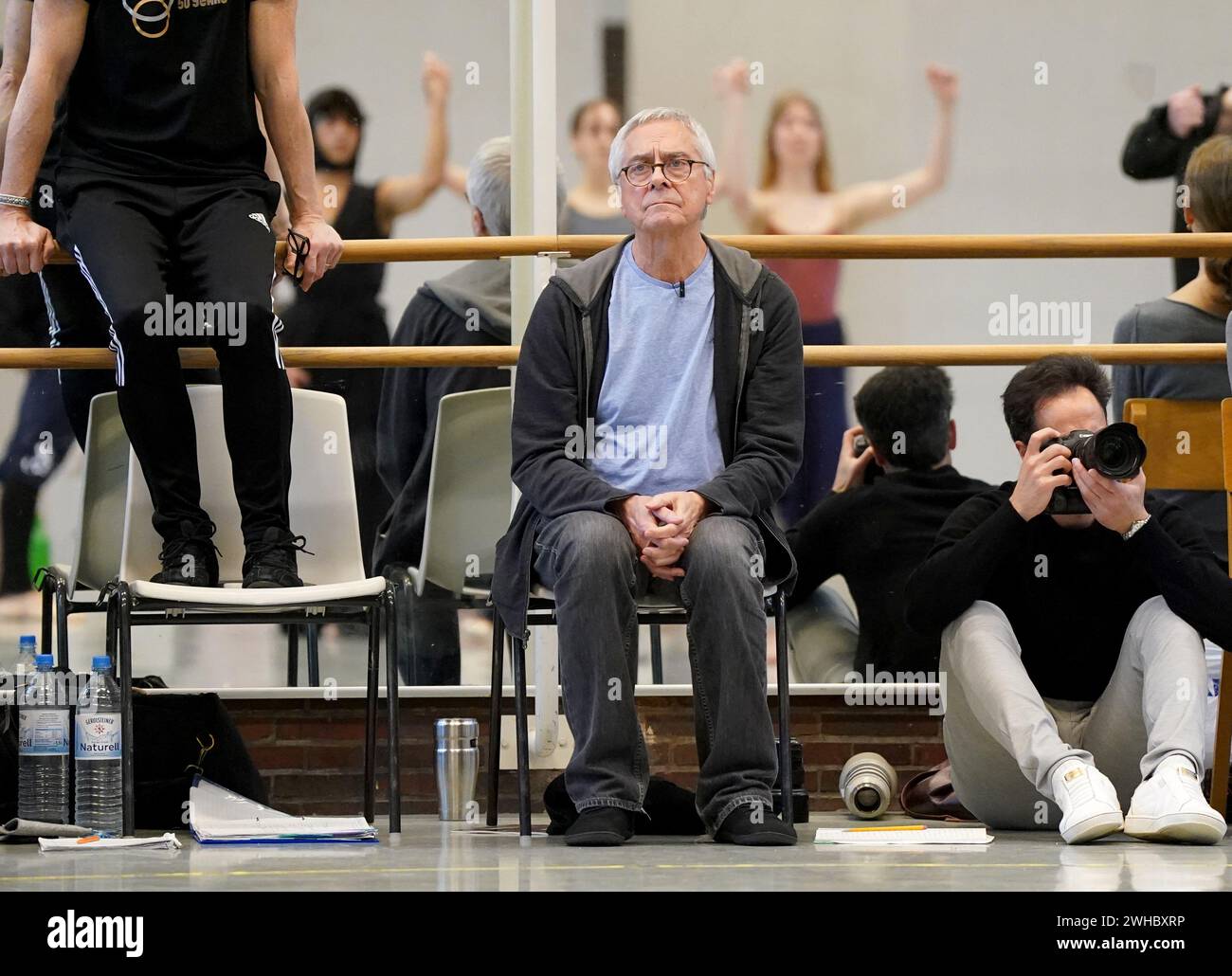 Hamburg, Germany. 09th Feb, 2024. John Neumeier (M), artistic director ...