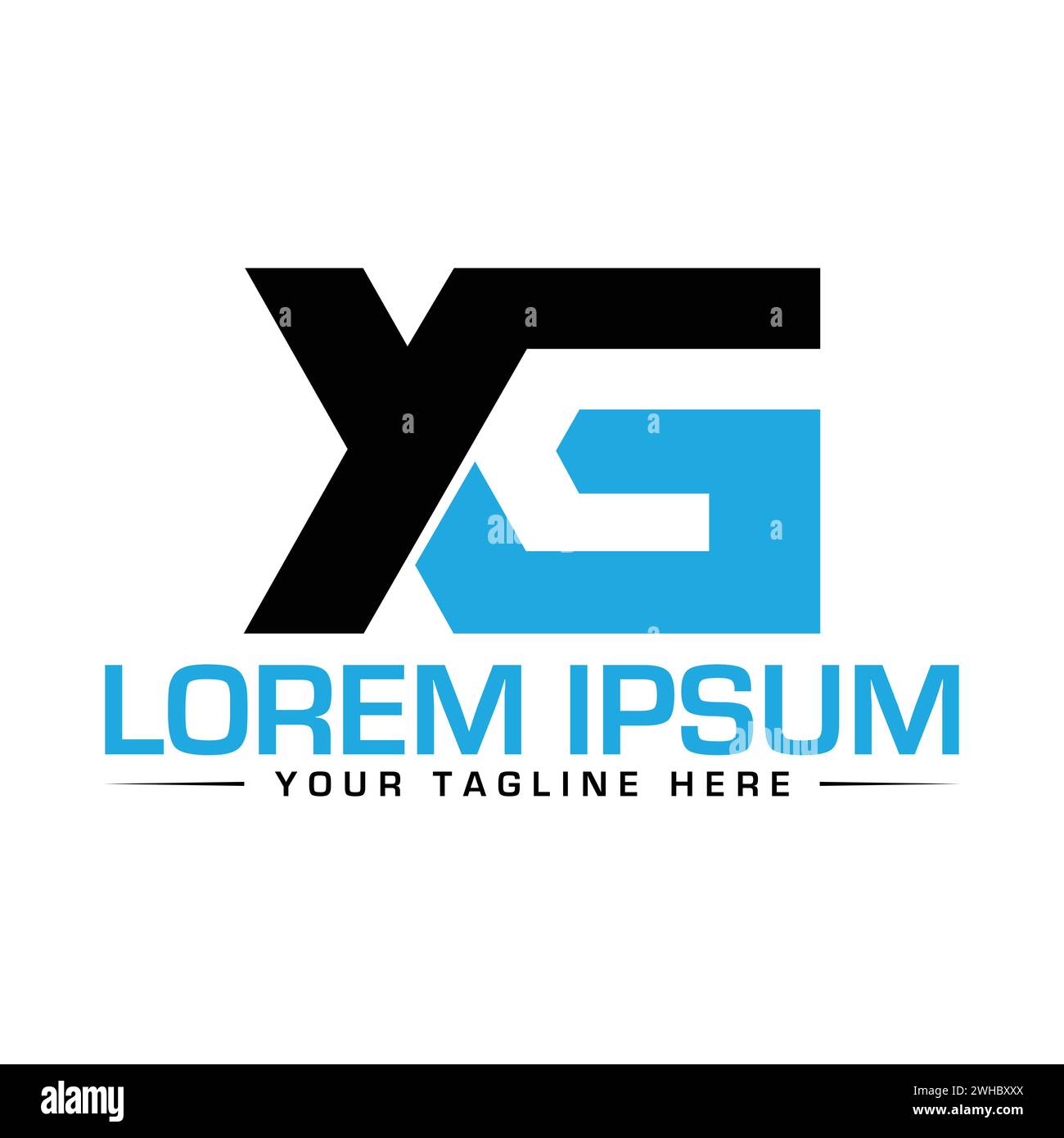 YG Letter Logo Design Stock Vector Image & Art - Alamy