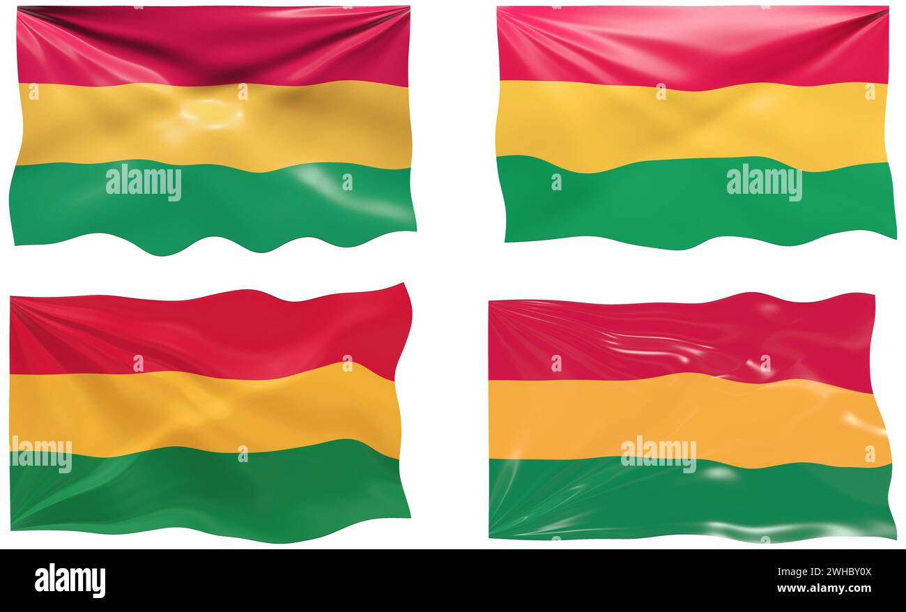 Flag of Bolivia Stock Photo - Alamy