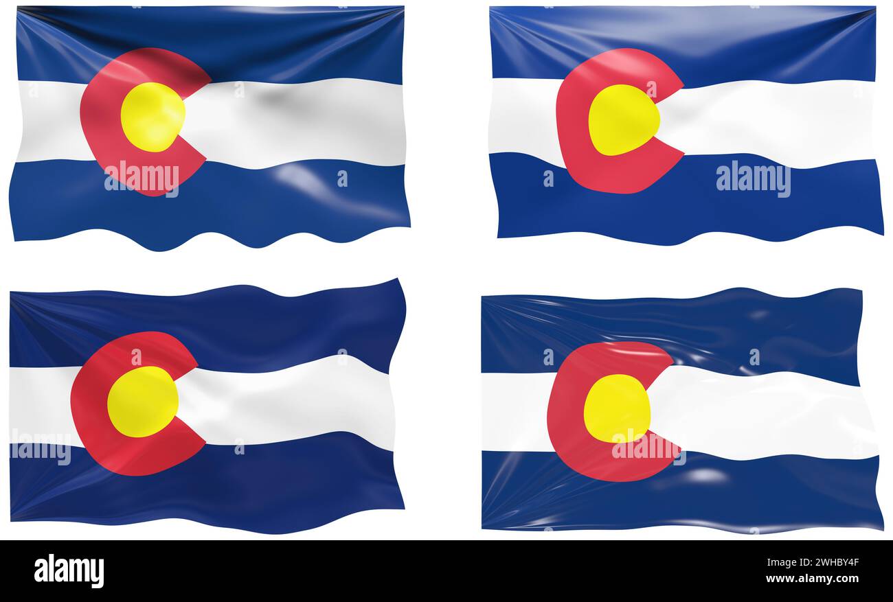 Flag of Colorado Stock Photo - Alamy