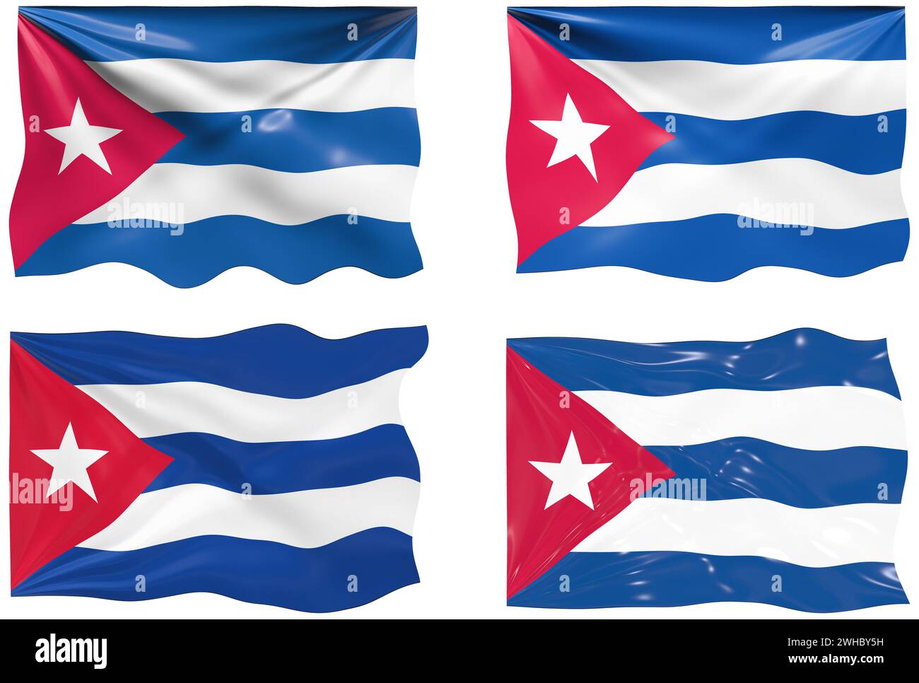 Flag of Cuba Stock Photo - Alamy