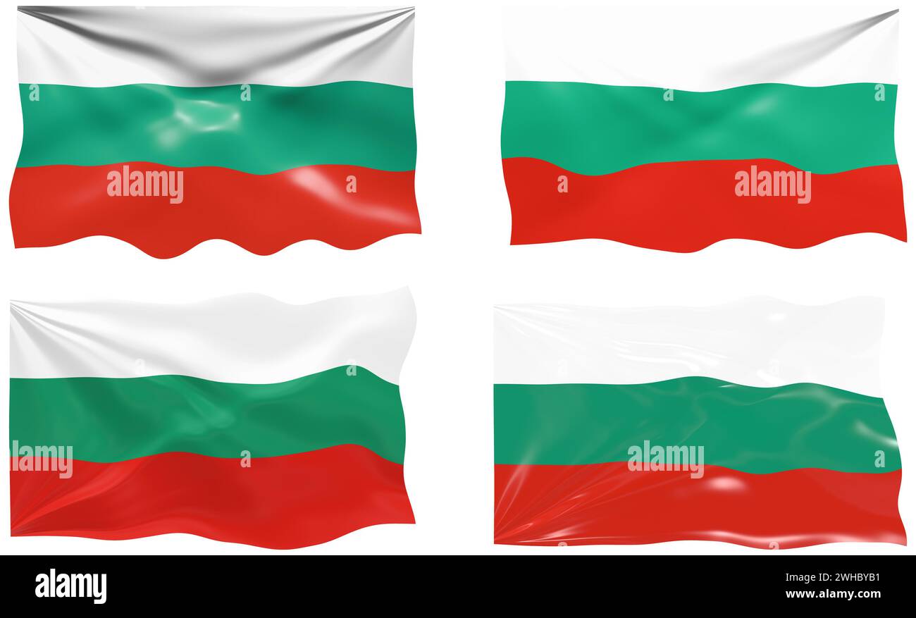 Flag of Bulgaria Stock Photo - Alamy