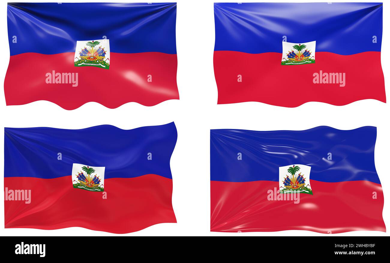 Flag of Haiti Stock Photo - Alamy