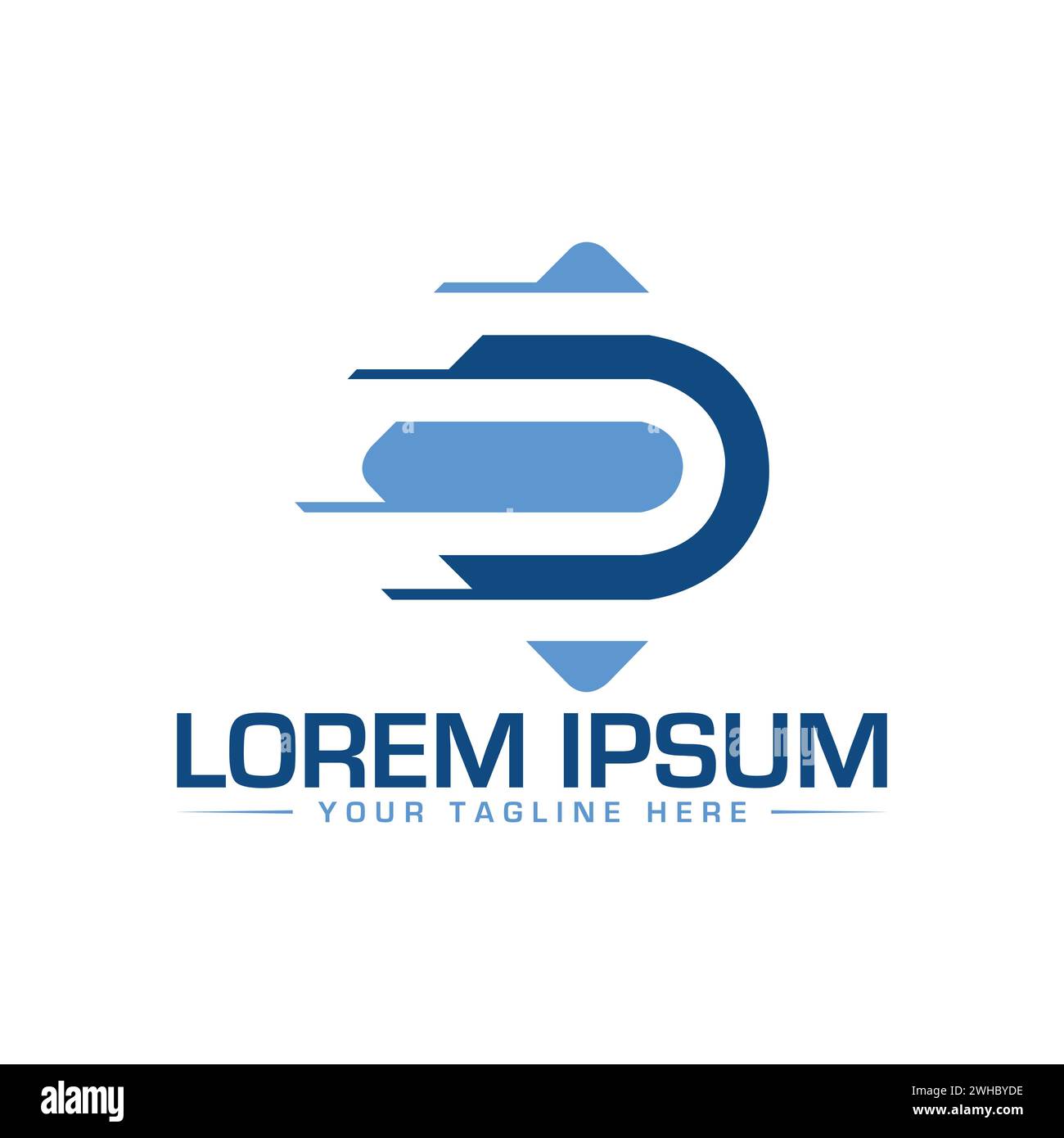 D Letter Logo Design. Creative and Professional D Logo Design Stock ...