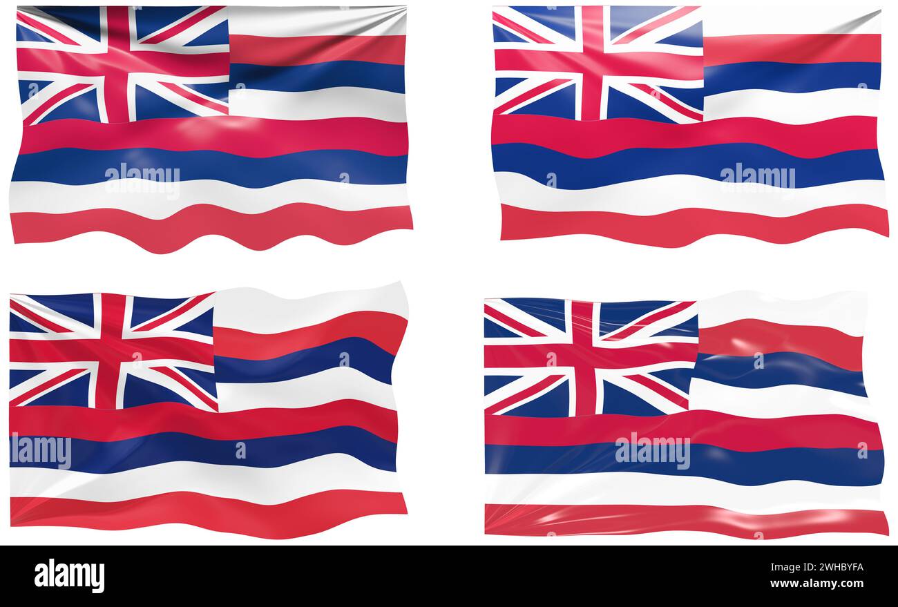 Flag of Hawaii Stock Photo - Alamy