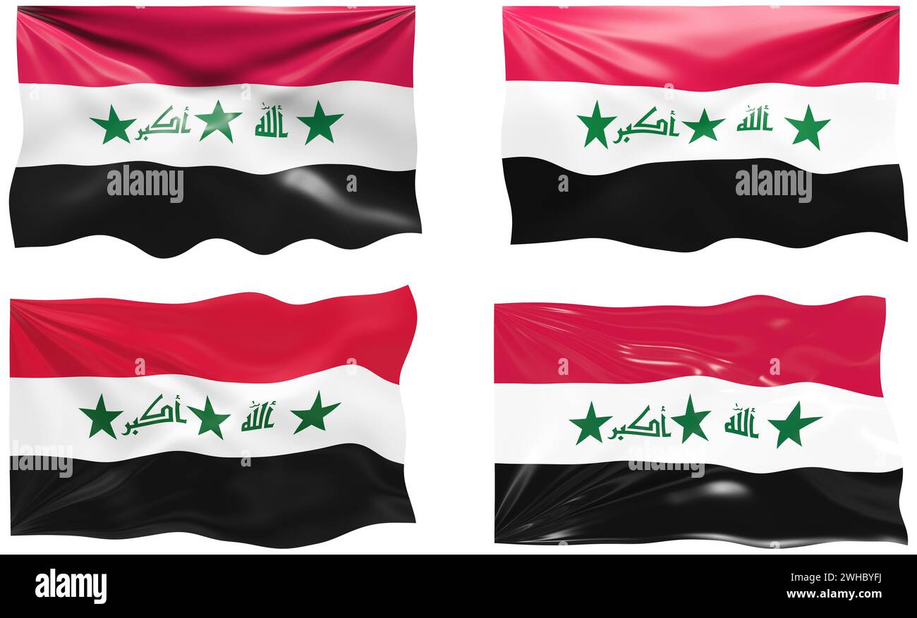 Flag of Iraq Stock Photo - Alamy