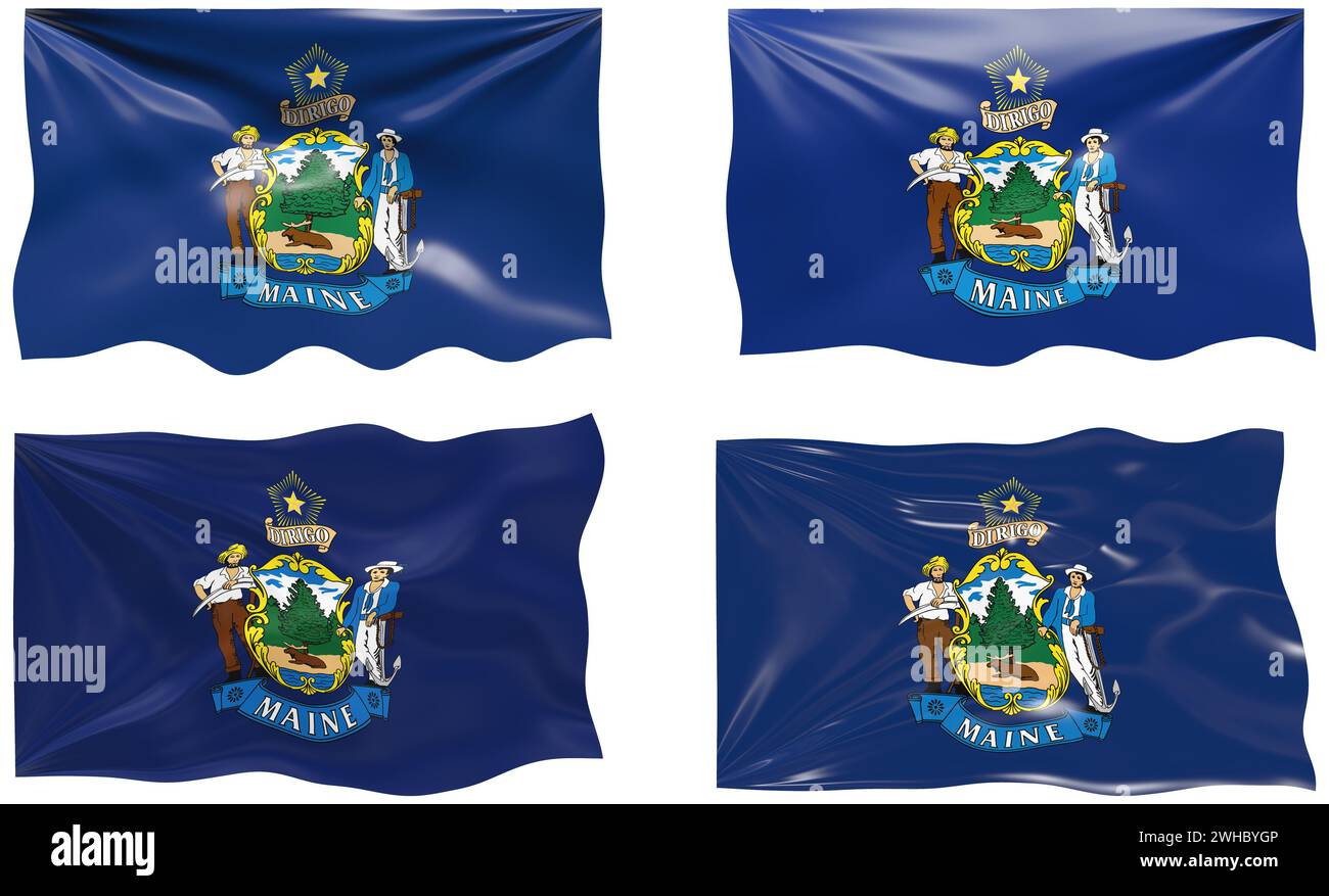 Maine symbol hi-res stock photography and images - Alamy