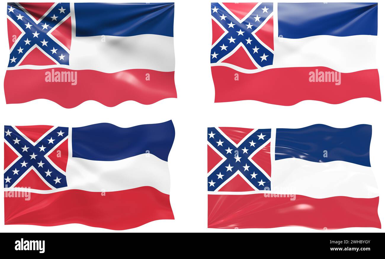 Flag of Mississippi Stock Photo - Alamy