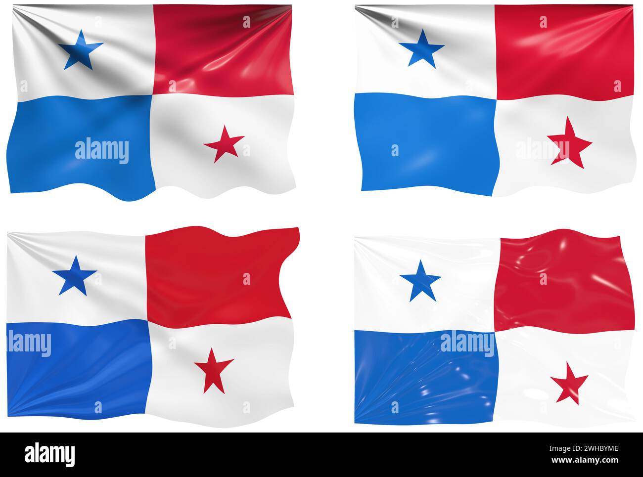 Flag of Panama Stock Photo - Alamy