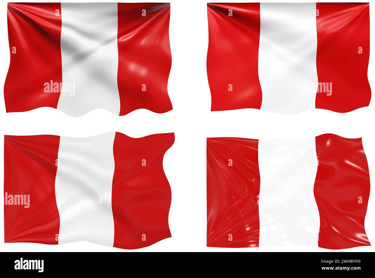 Flag peru Cut Out Stock Images & Pictures - Alamy