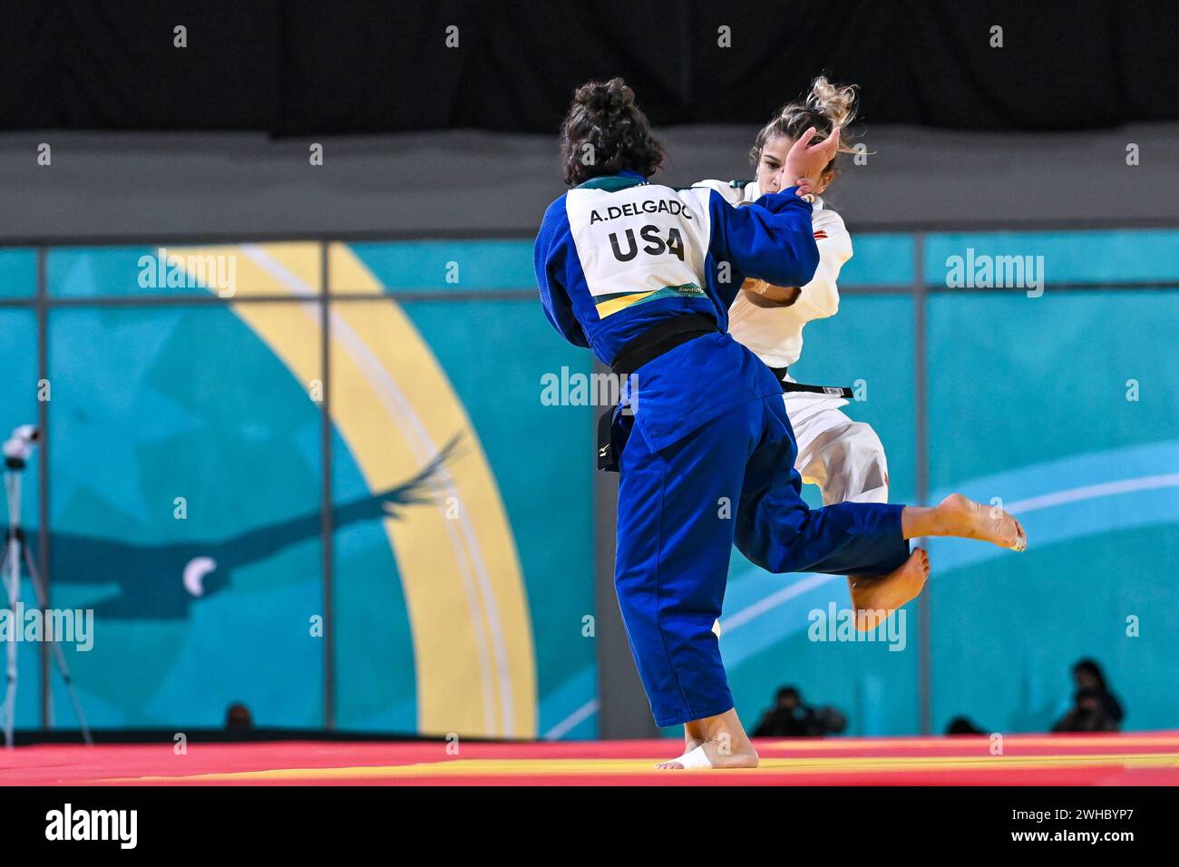 Santiago, Chile, October 28, 2023, Larissa Pimenta (BRA) vs Angelica ...
