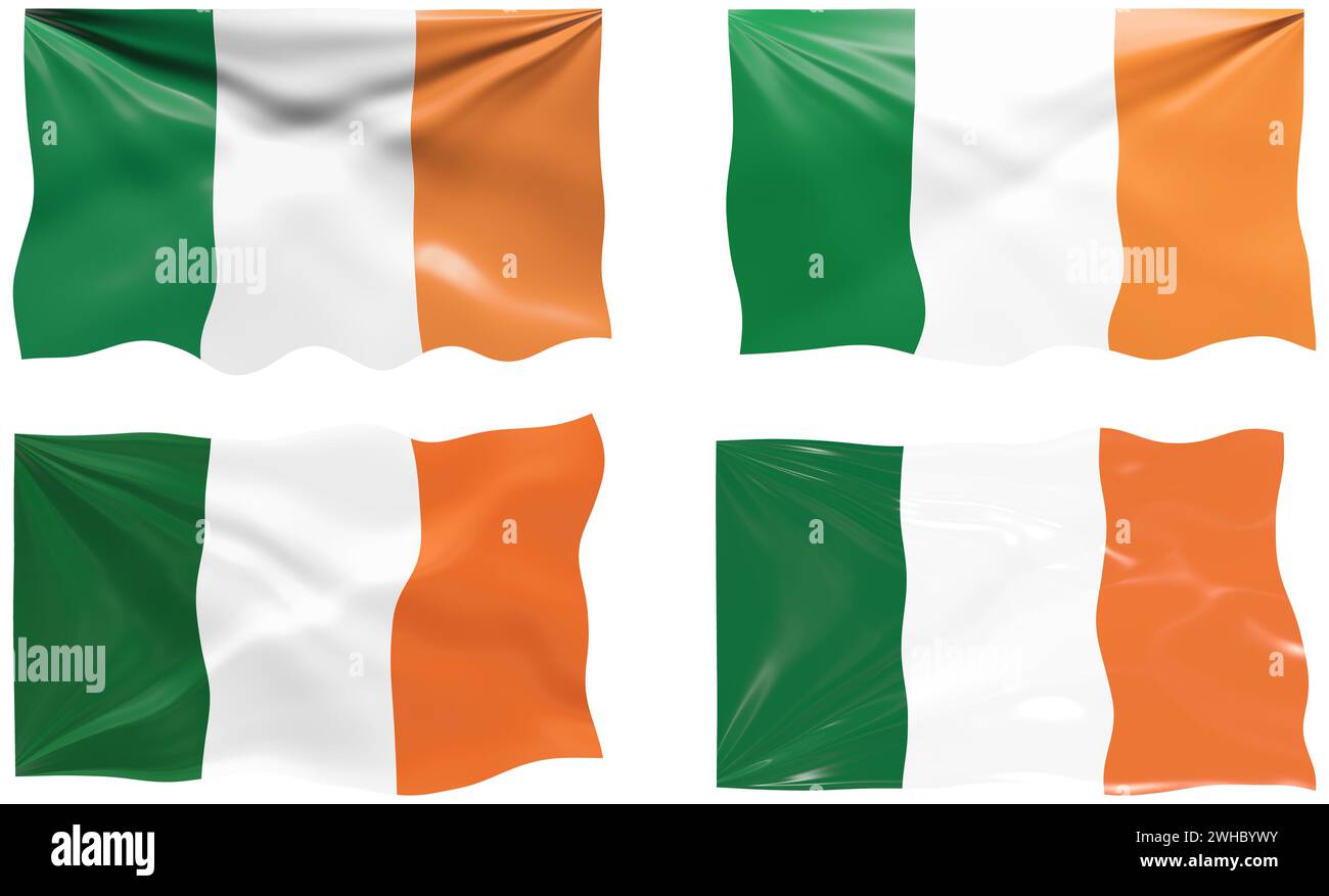 Flag of Ireland Stock Photo - Alamy