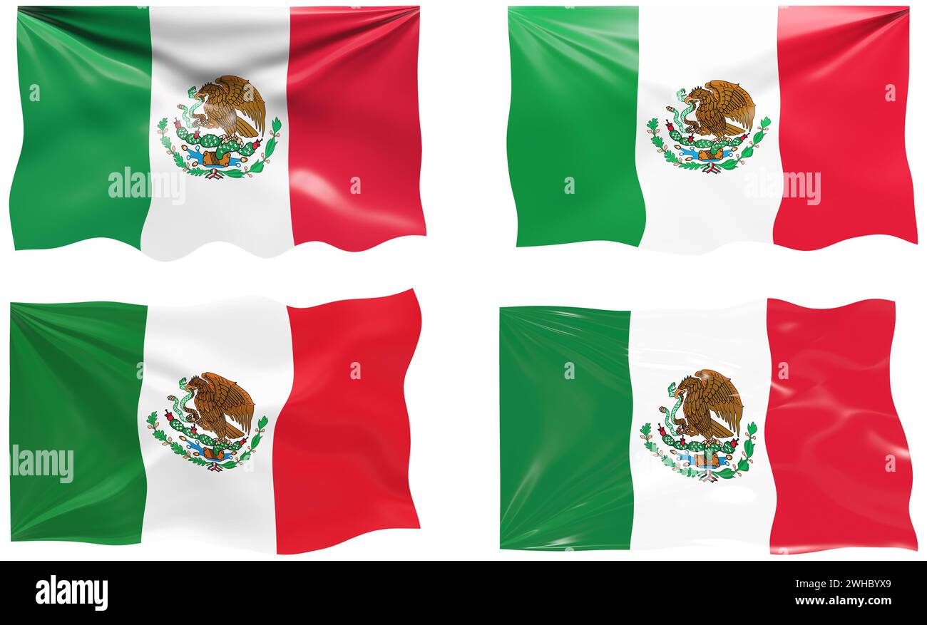 Flag of Mexico Stock Photo - Alamy