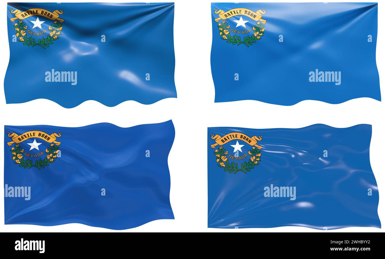 Flag of Nevada Stock Photo - Alamy